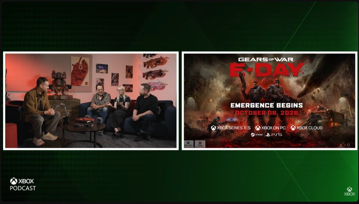 Gears of War: E-Day-trailer met PS5-logo duikt op in Xbox Podcast | PU.nl
